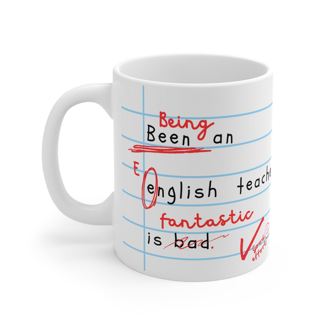 English Teacher Mug English Teacher Gift English Gift Teacher Gift ...