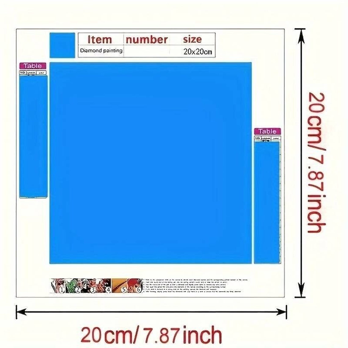 Cute Monkey Diamond Art Painting Kit 20x20cms - Etsy