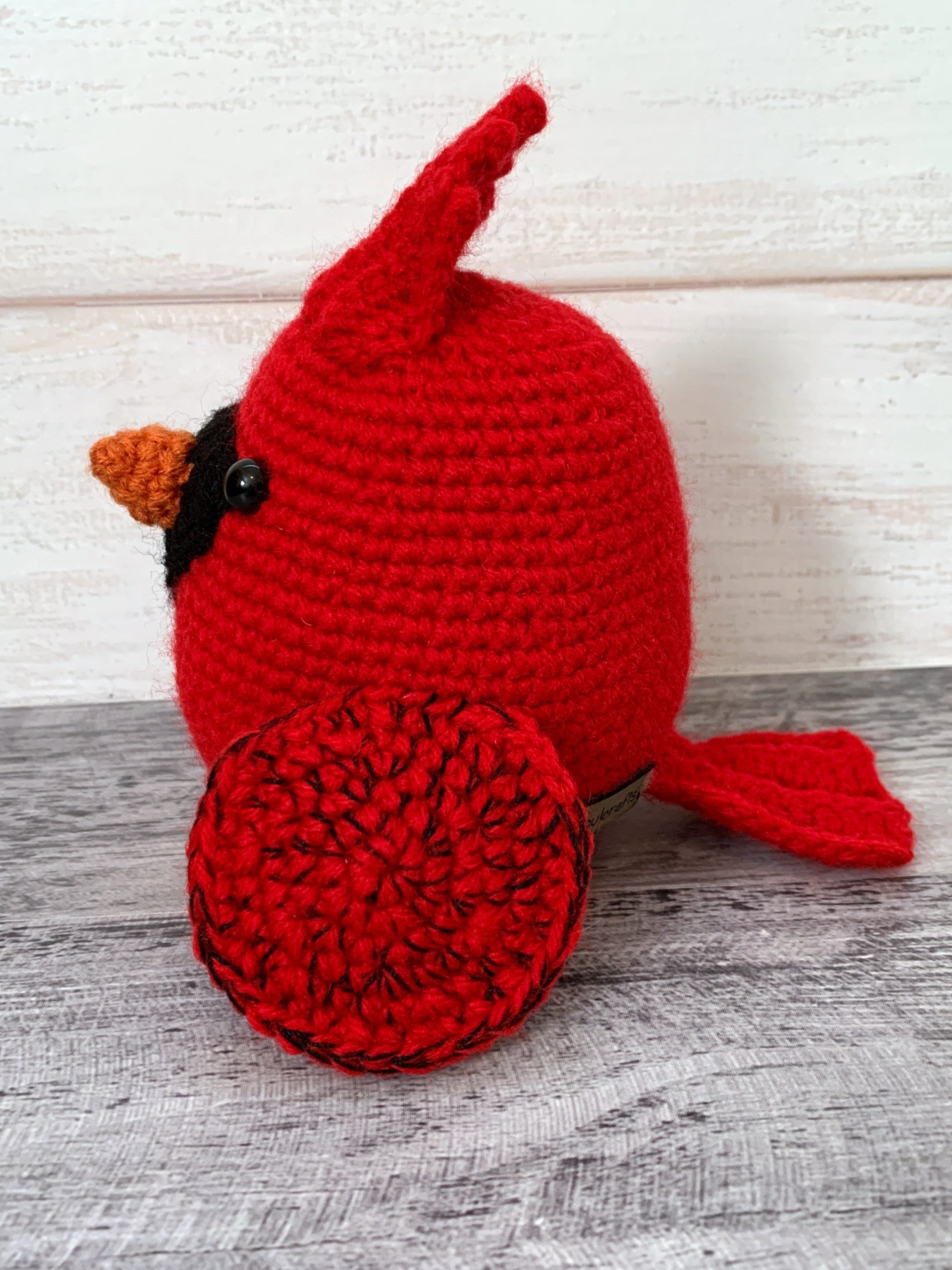 CROCHET PATTERN Cardinal Amigurumi Stuffed Toy - Etsy