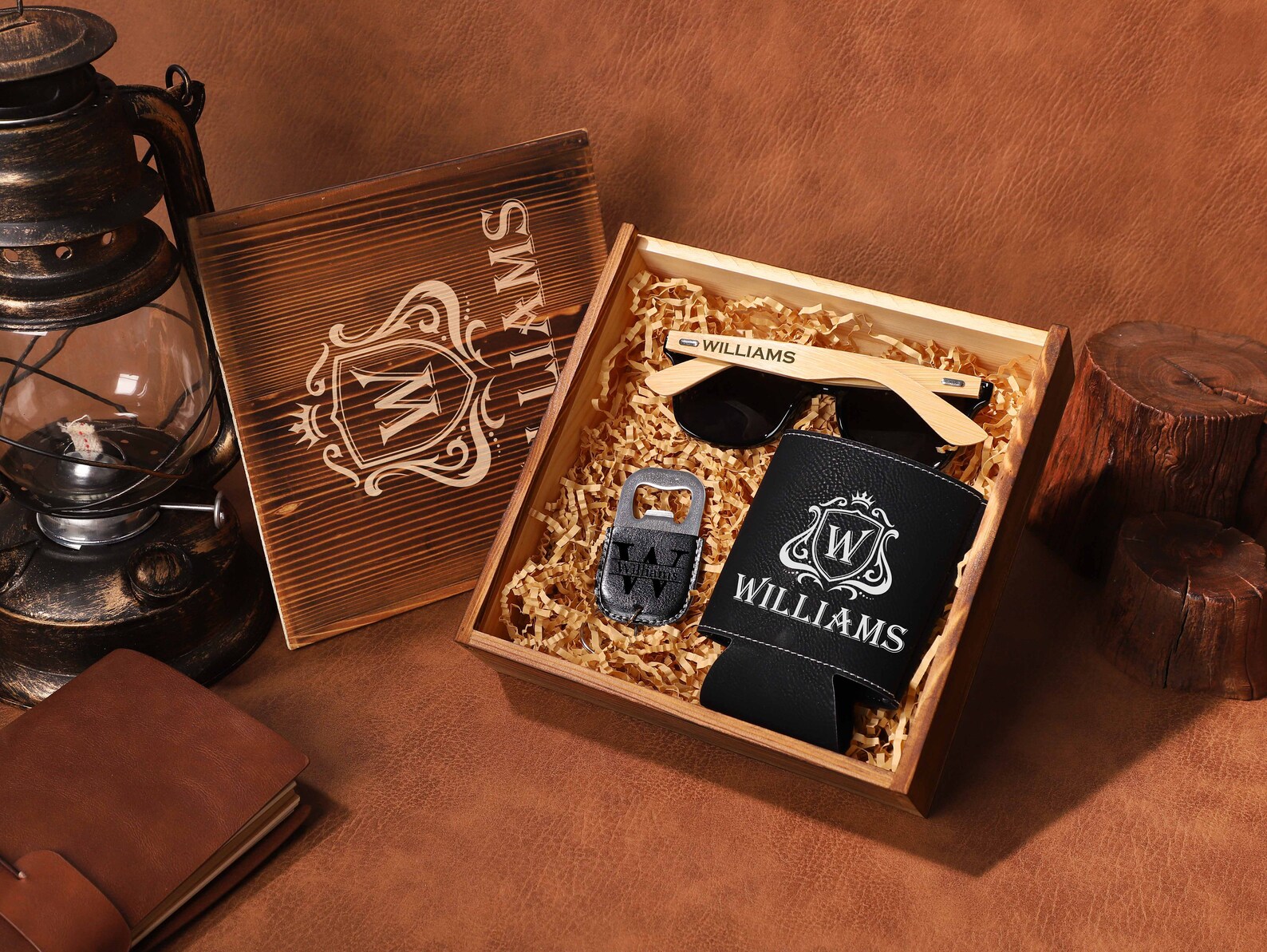 Personalised Wooden Gift Box, Custom Engraved Gift Box for Groomsmen ...