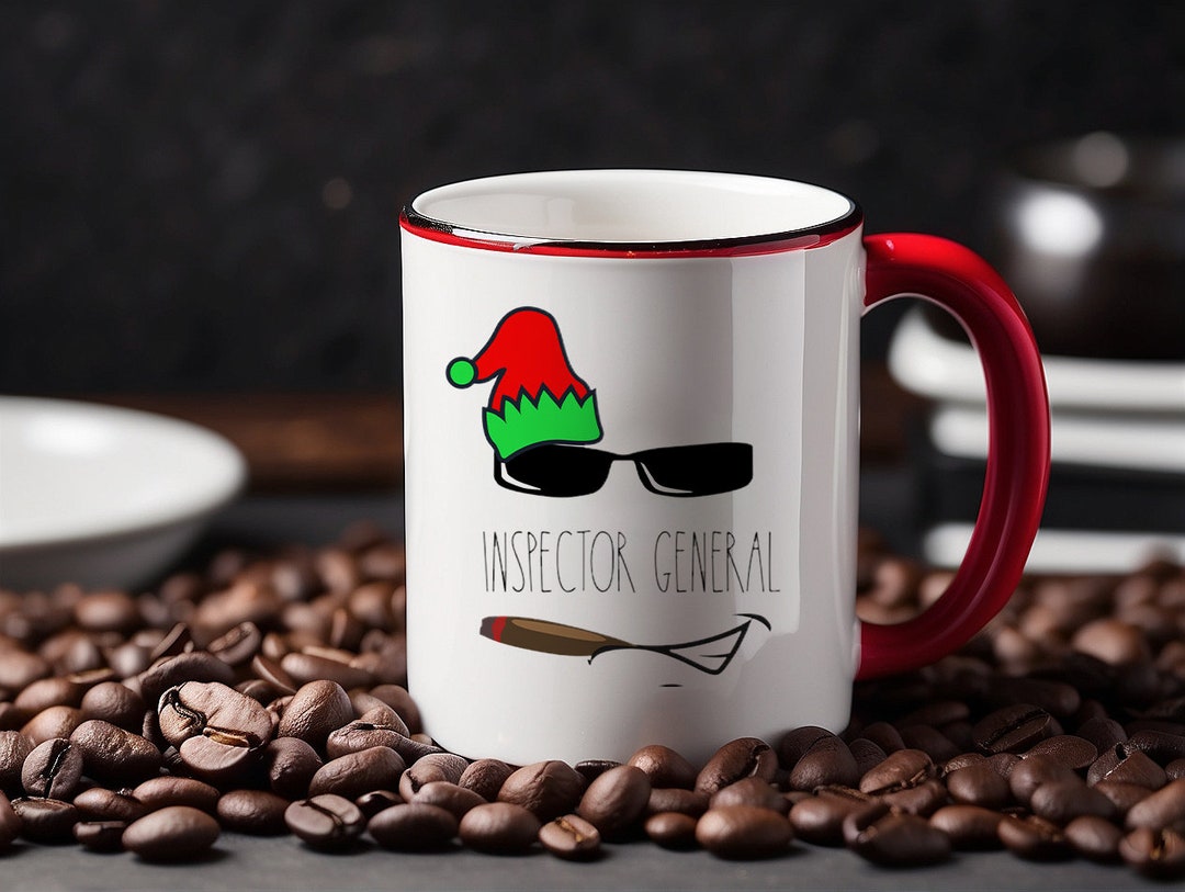 Inspector General Two-tone Coffee Mugs Investigator Festive Personalize ...