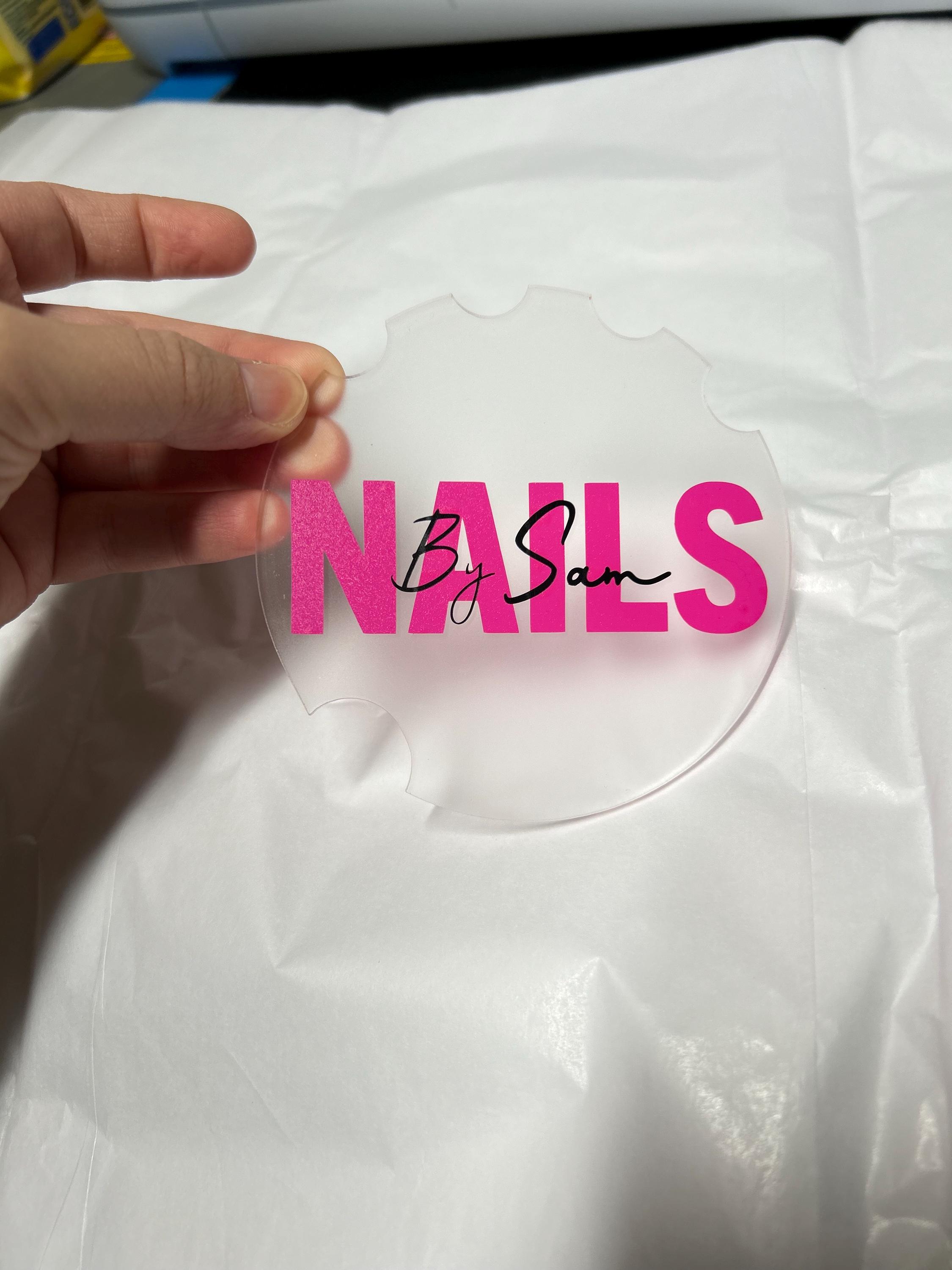 Nailfie Disc Blank Template DIGITAL DOWNLOAD ONLY Zip File Nail Tech ...