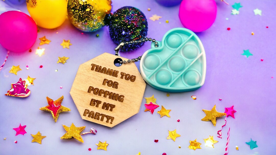Fidget Party Favor Bag Fidget Birthday Party Favor Fidget Thank You ...