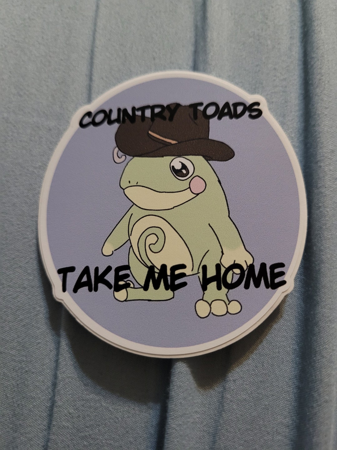 Country Toads Politoed Sticker - Etsy