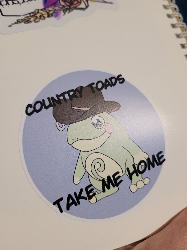 Country Toads Politoed Sticker - Etsy