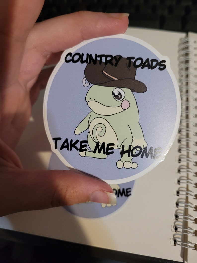 Country Toads Politoed Sticker - Etsy