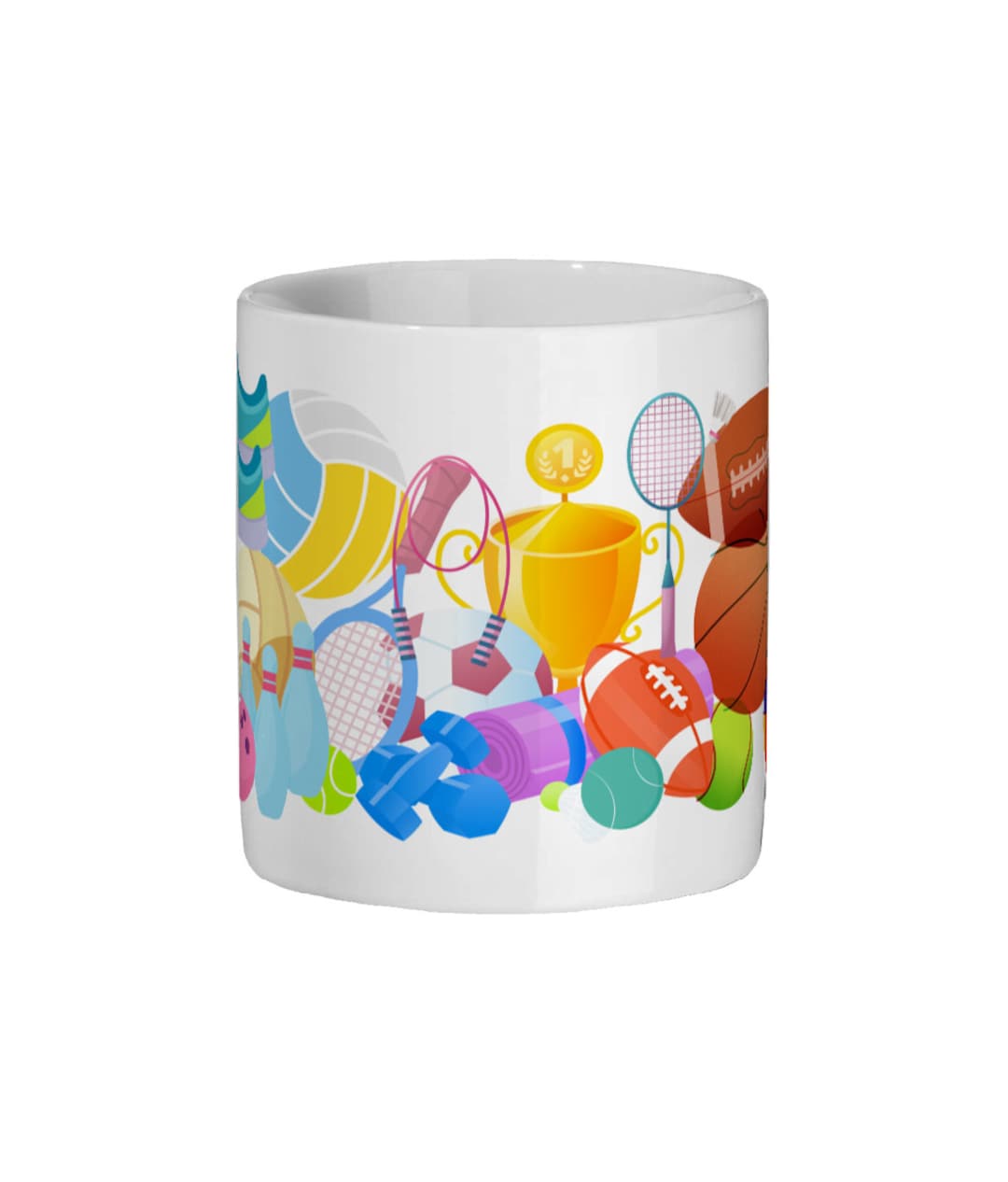 Stay Active and Athletic Mug, Unique Gift for Everyone, Ideal for ...