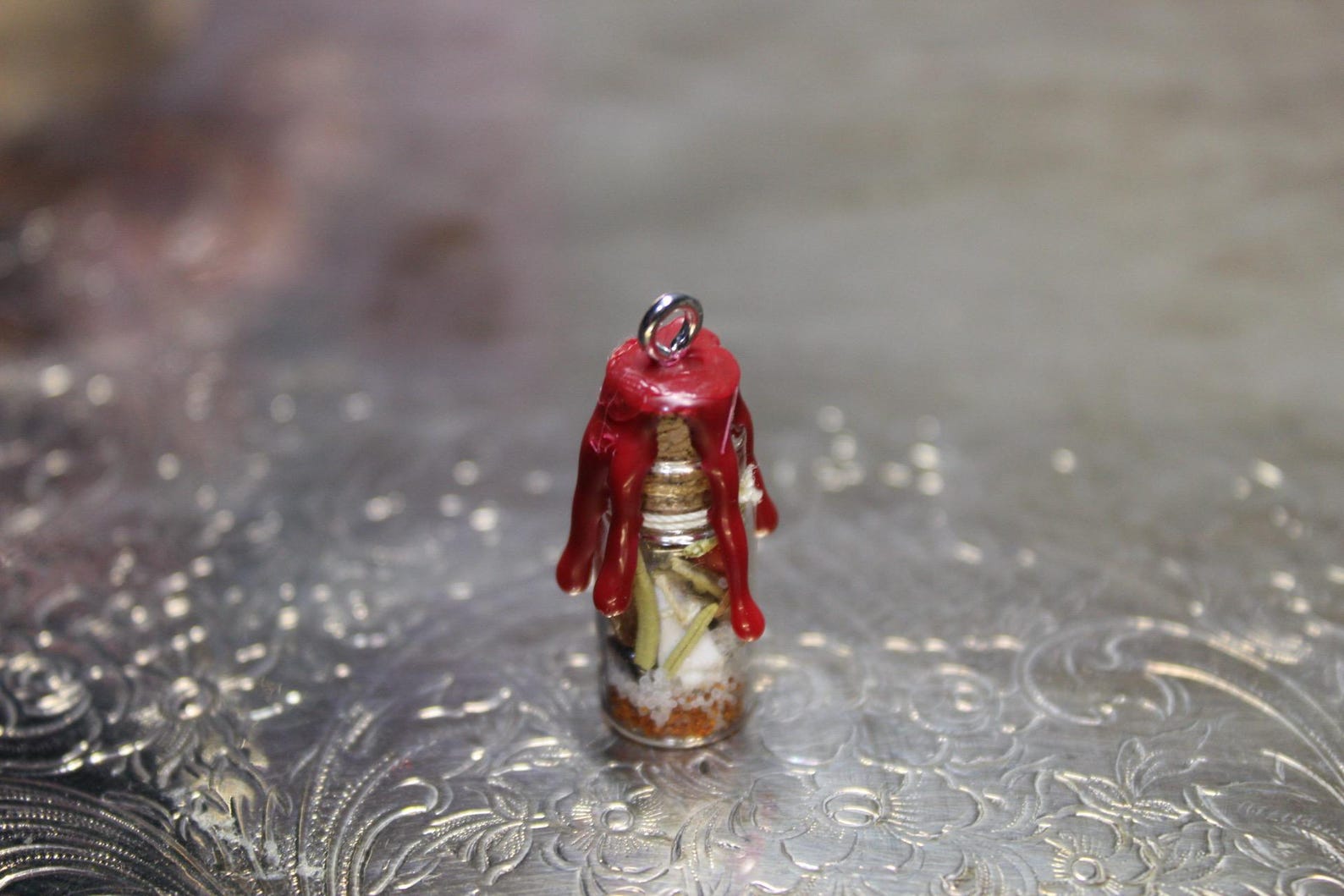 Chakra Spell Bottle Charm - Etsy