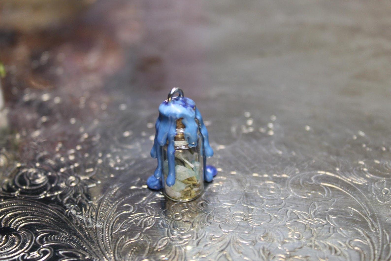 Chakra Spell Bottle Charm - Etsy