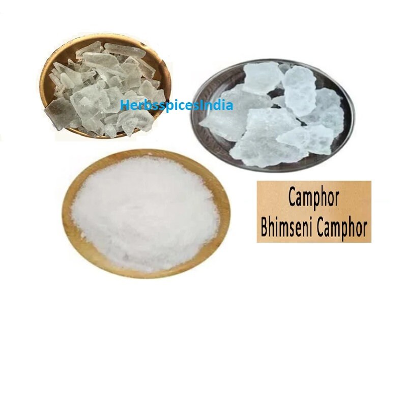 Herbs Original Bhimseni Camphor for Pooja,medication Uses,bhimseni ...