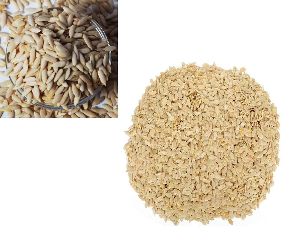 Dried Muskmelon Seeds, Magaz Ke Beej, Kharbooj Beej, Muskmelon Seeds ...