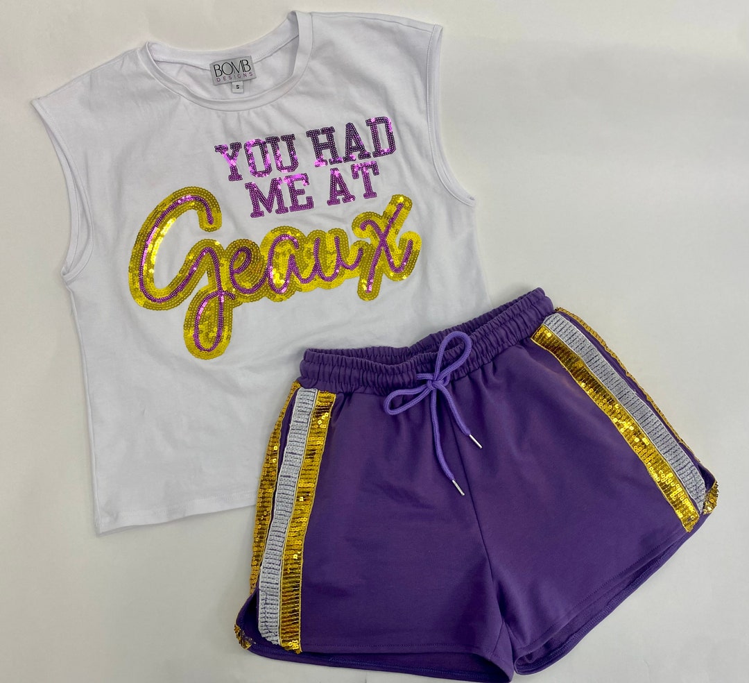 You Had Me at Geaux Women's White Tank - Etsy