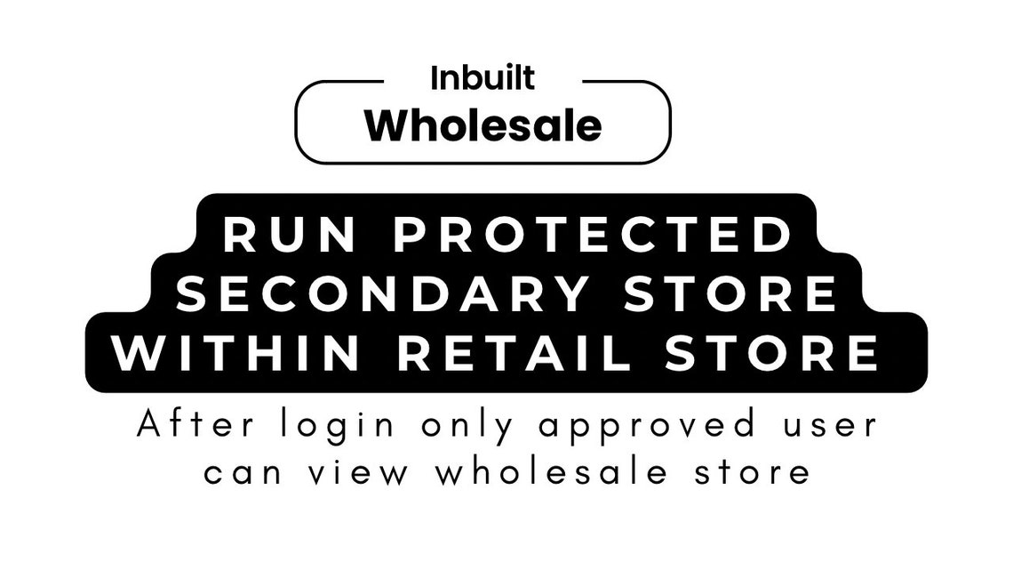 Shopify Dawn Theme With Inbuilt Shopify Wholesale To Run B2b And B2c Together Free Installation