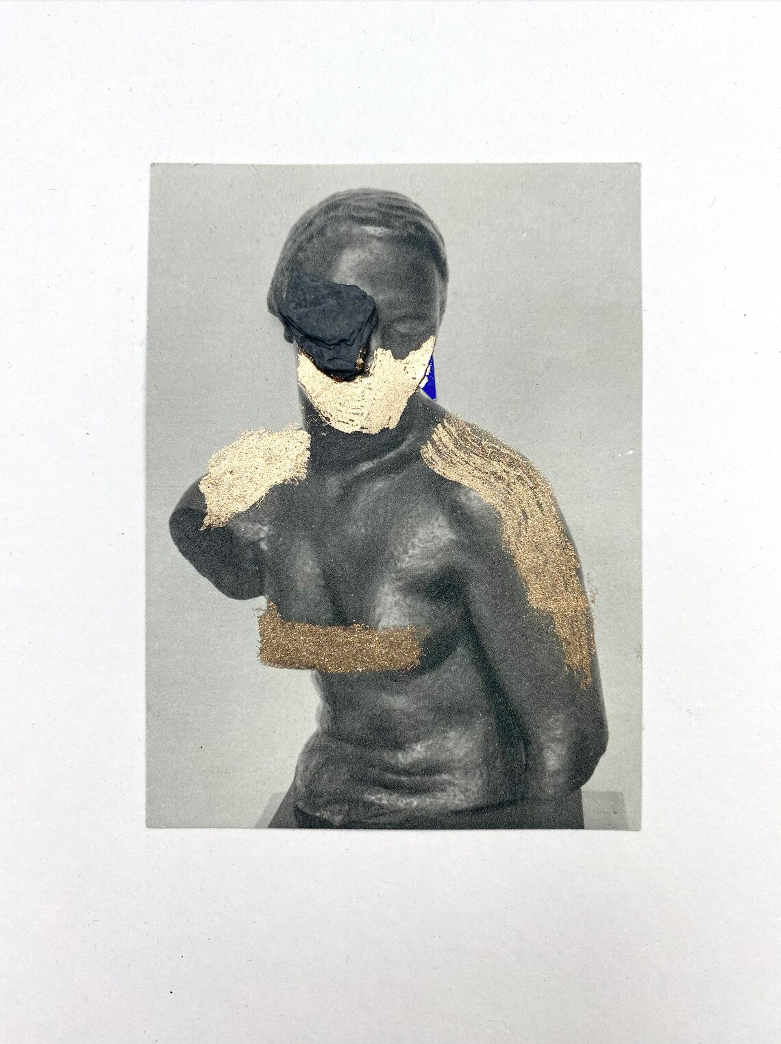 Gold Mind - A4 Paper Collage - Etsy