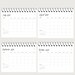 2024 Minimalist Printable Calendar, Monthly Calendar A4, Letter, A3 ...
