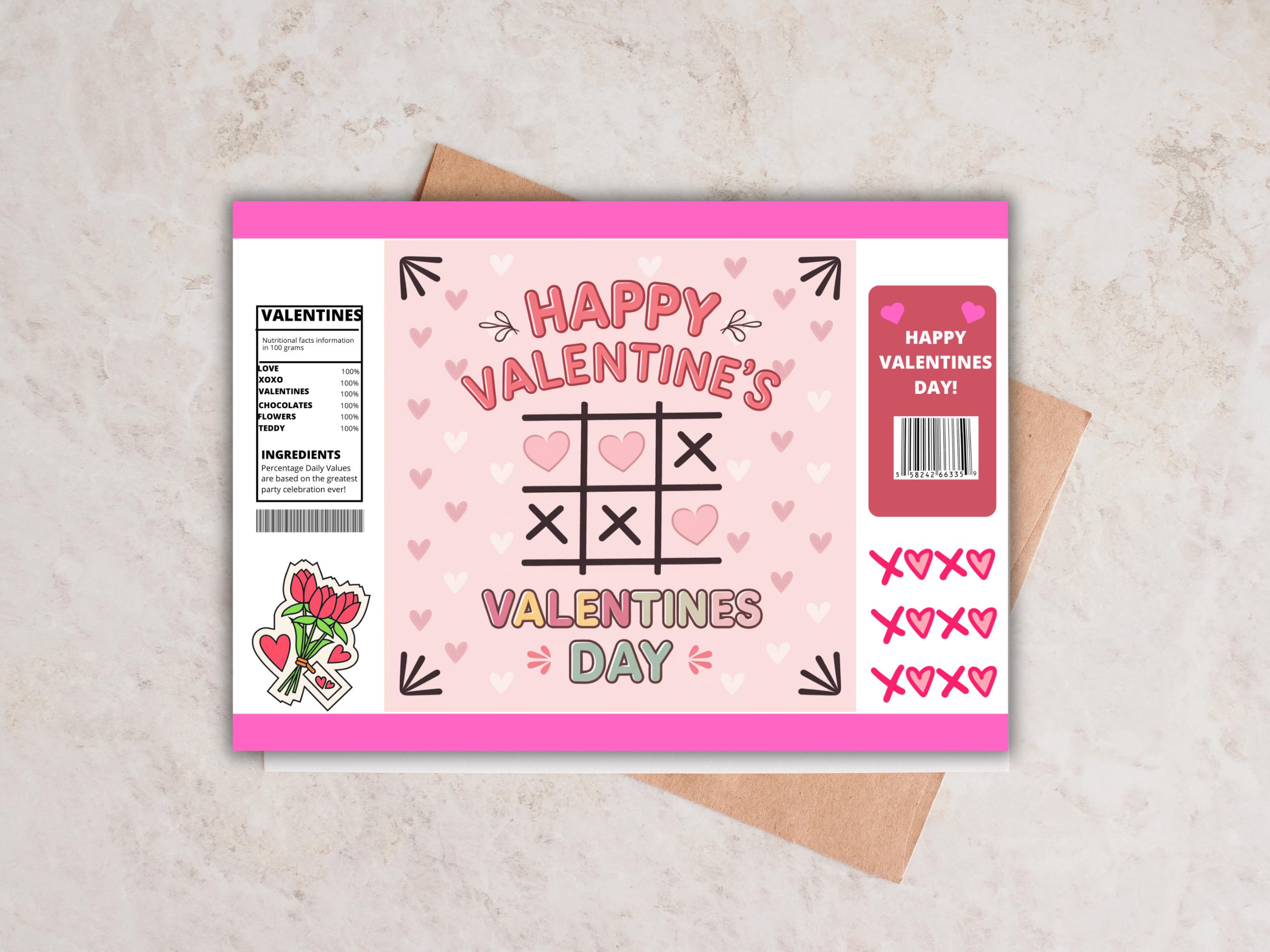 Editable Chip Bag Template Valentines Chip Bag Template Kids Party ...