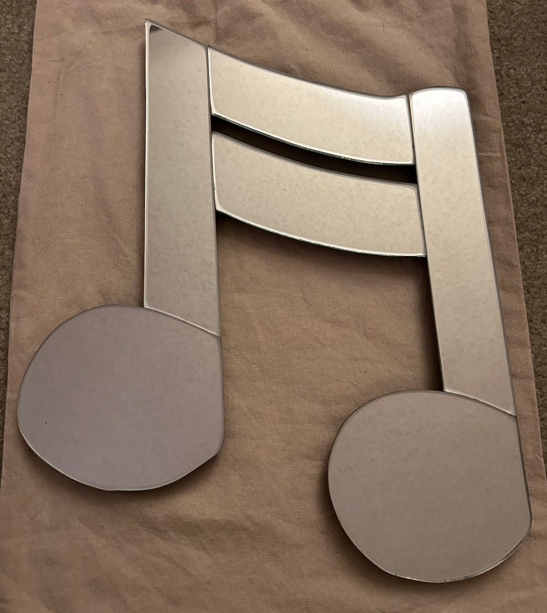 Musical Note Mirror - Etsy