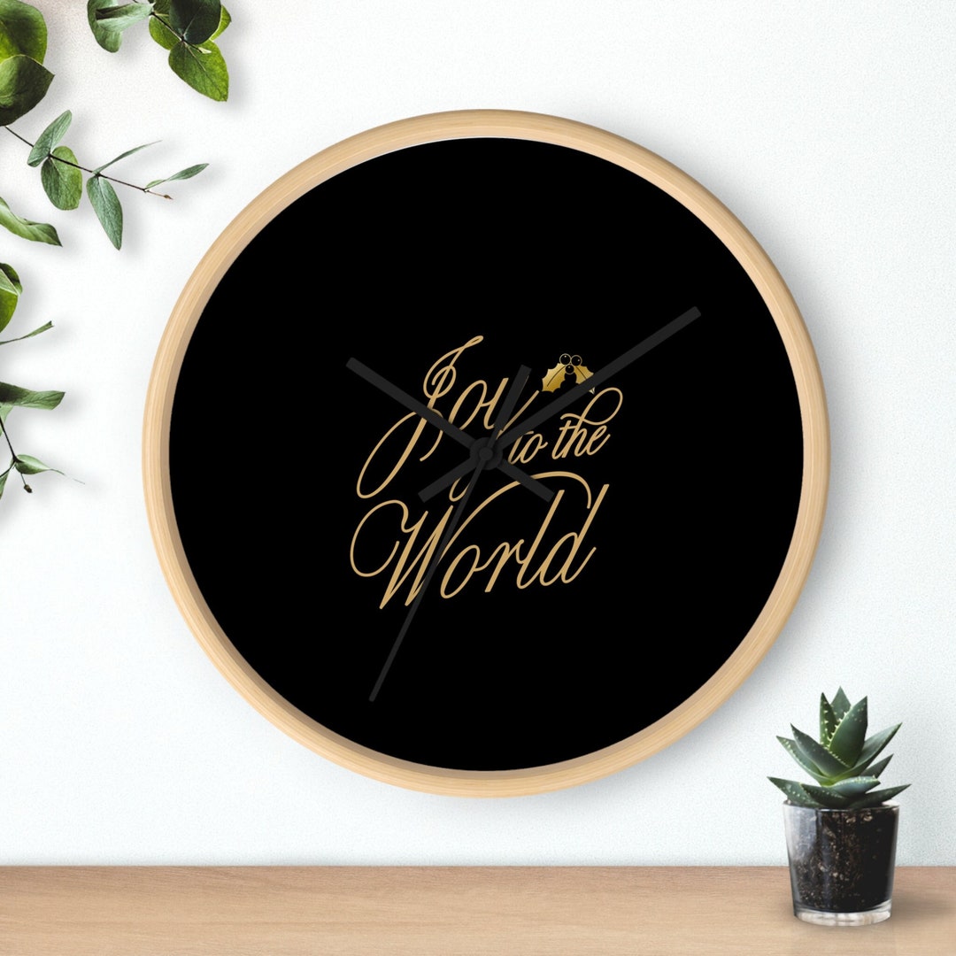 Personalized Wall Clock, Customizable Decor, Custom Photo Frame Wall ...