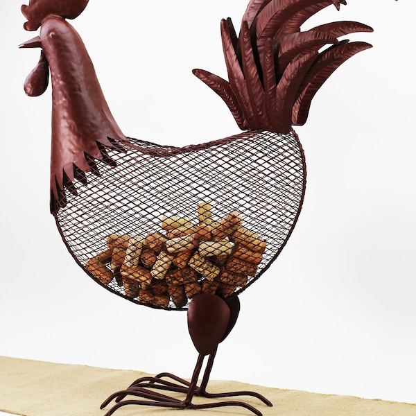 Rooster Wine Glass - Etsy