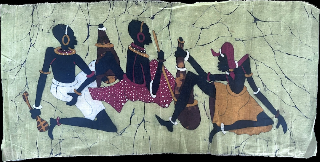 Authentic Kenyan Batik Art - Handcrafted East African Wax Prints ...