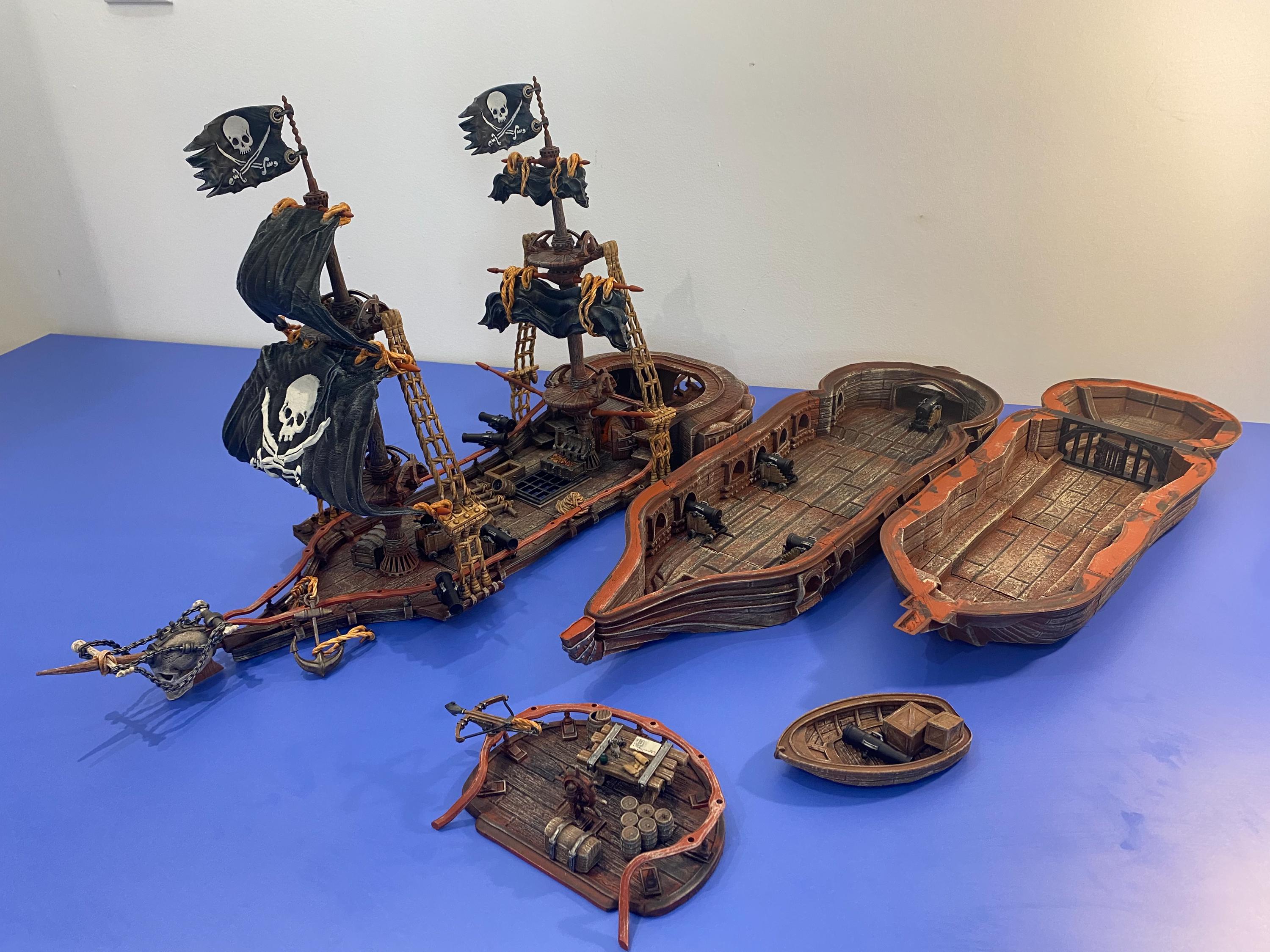 The Ancient Marines : A Modular Pirate Ship for Tabletop Games - Etsy