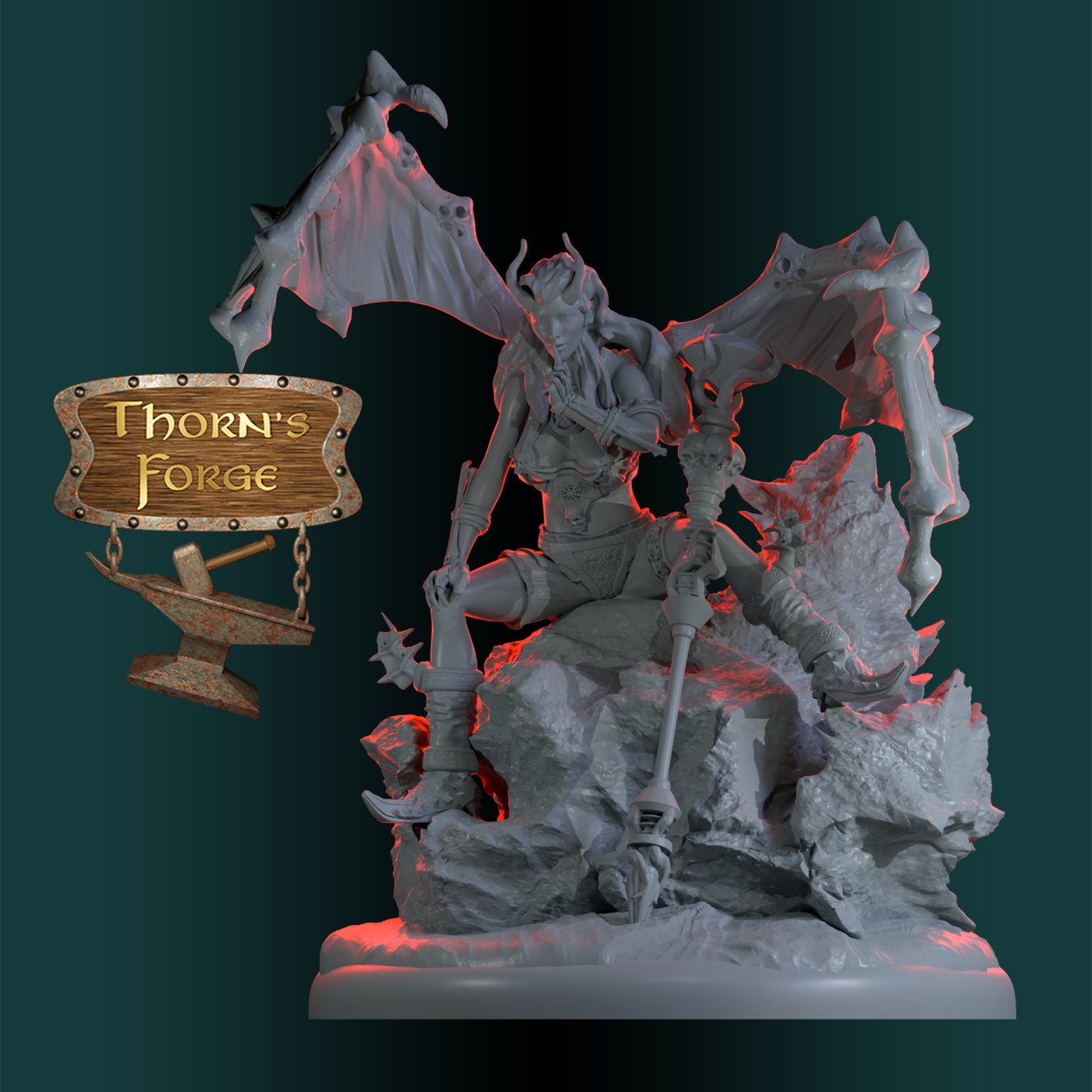 Minions of Hell : A 32mm / 75mm Fantasy Miniature Collection STL Files ...