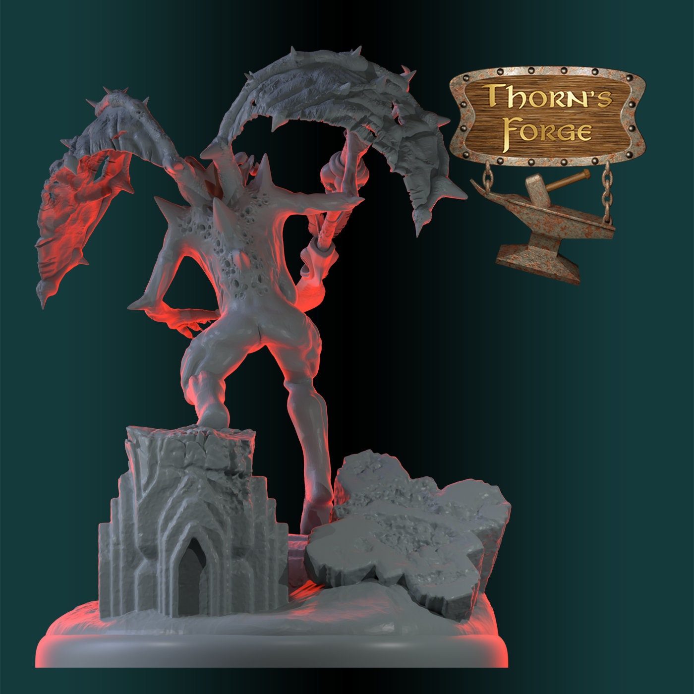 Minions of Hell : A 32mm / 75mm Fantasy Miniature Collection STL Files ...