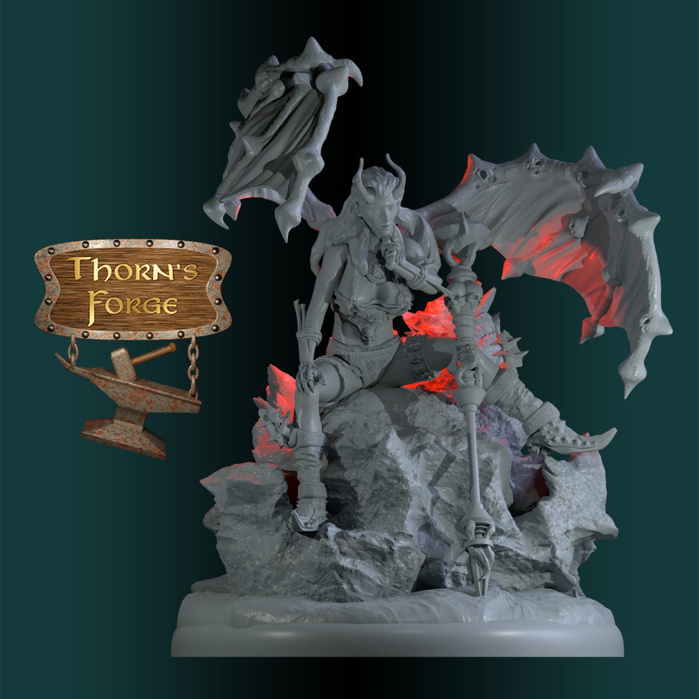 Minions of Hell : A 32mm / 75mm Fantasy Miniature Collection STL Files ...