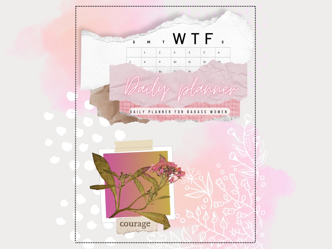 WTF Journal for Every Year - Digital, Printable, for Tracking Your ...