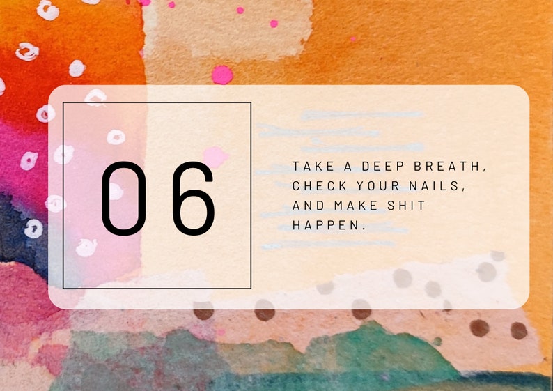 2024 WTF Wall Calendar Digital, Printable, Abstract, Art, Mixedmedia ...