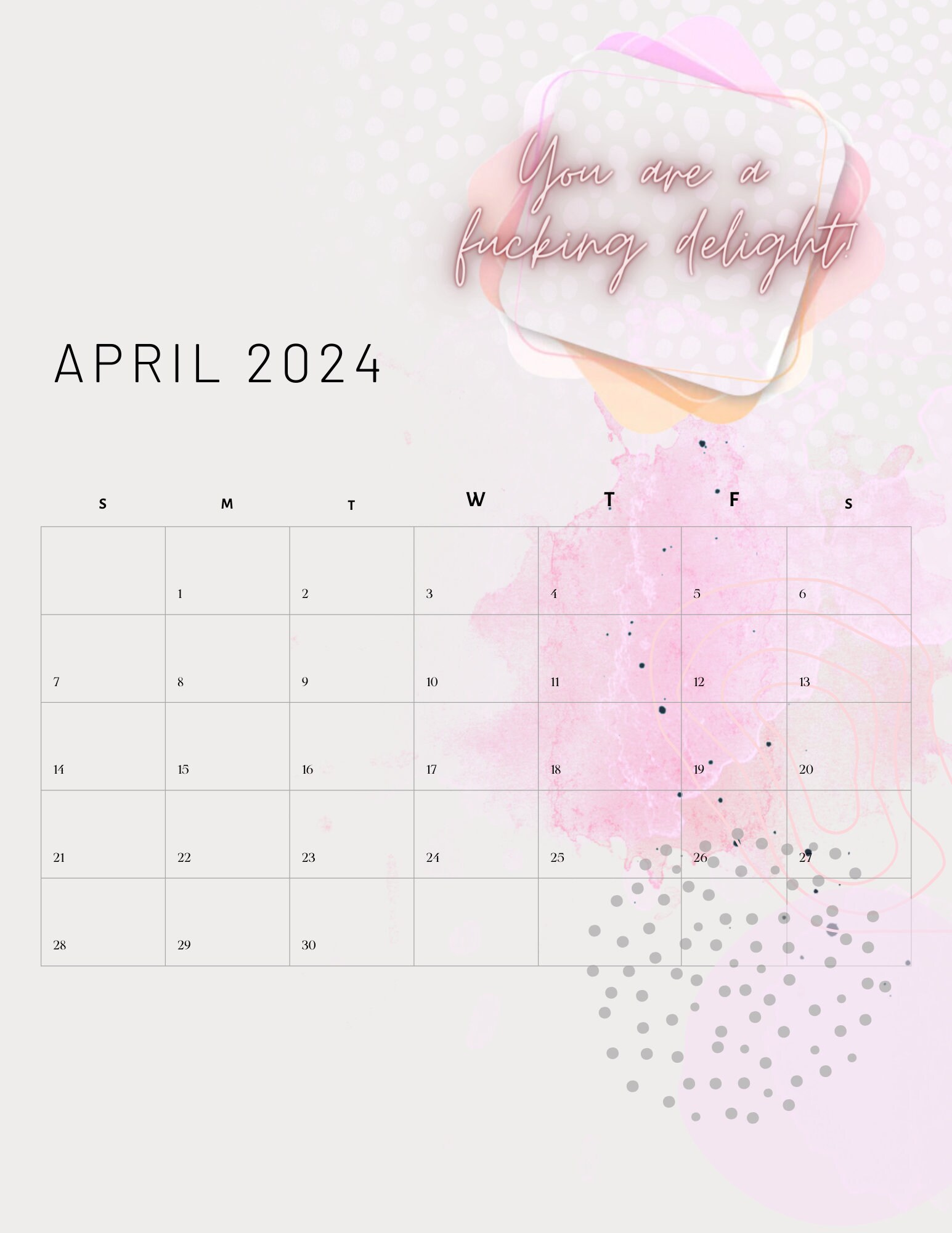 2024 WTF Journal Digital Printable for Tracking Your Daily - Etsy