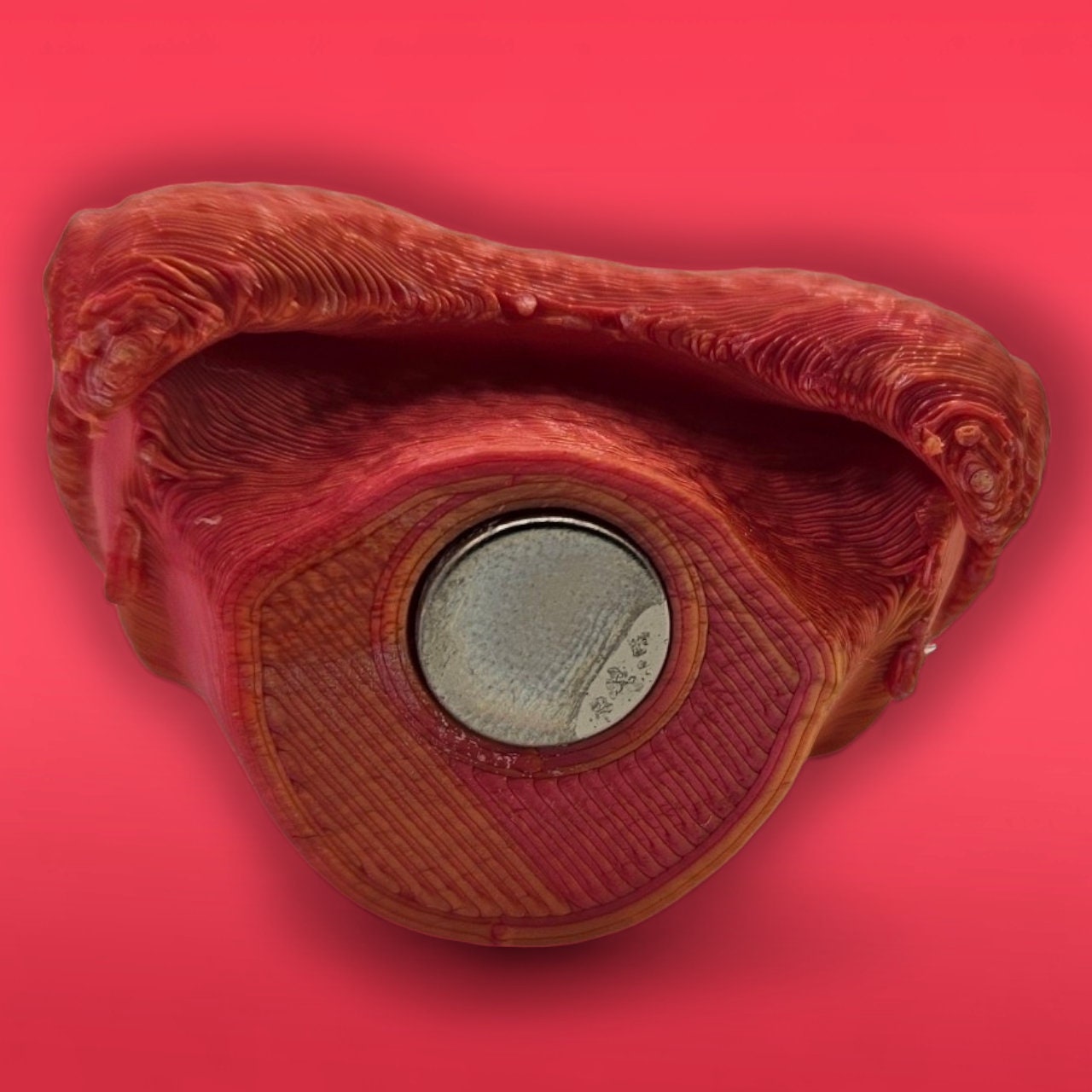 Rattlesnake Head Fridge Magnet With Jaw Movement Unique 3D Printed ...