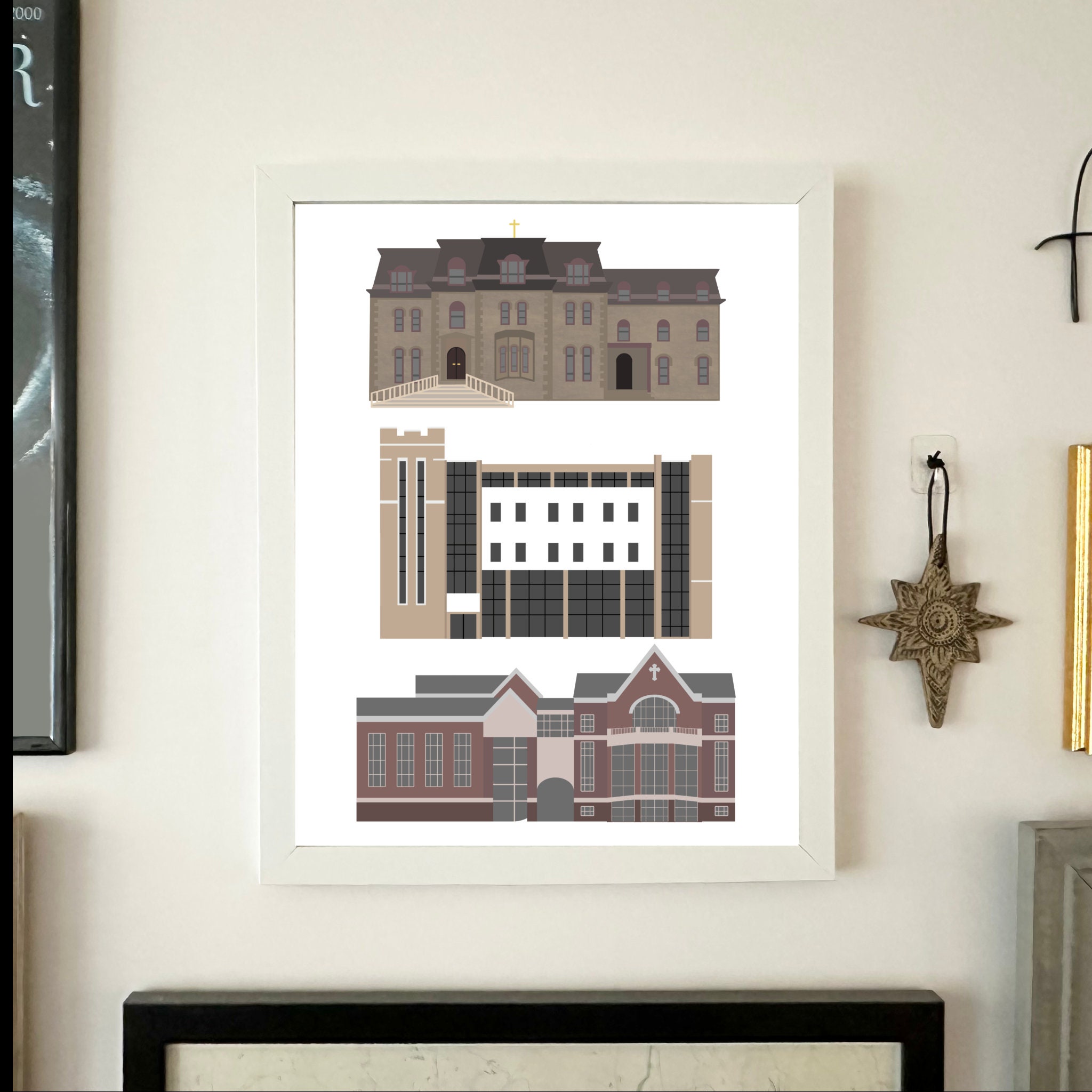 The Estate, Brennan Hall, and Denaples Poster, University of Scranton ...