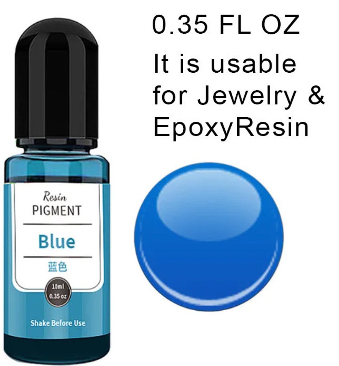 Concentrated Blue Resin Dye for DIY Crafts, High-quality Blue Epoxy Dye ...