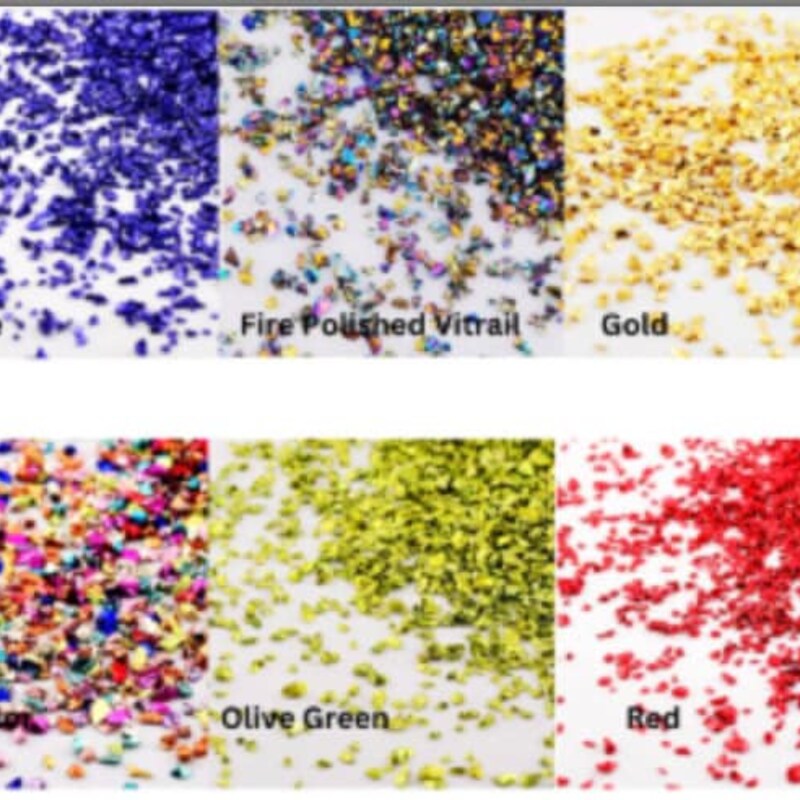 Glass Glitter - Etsy