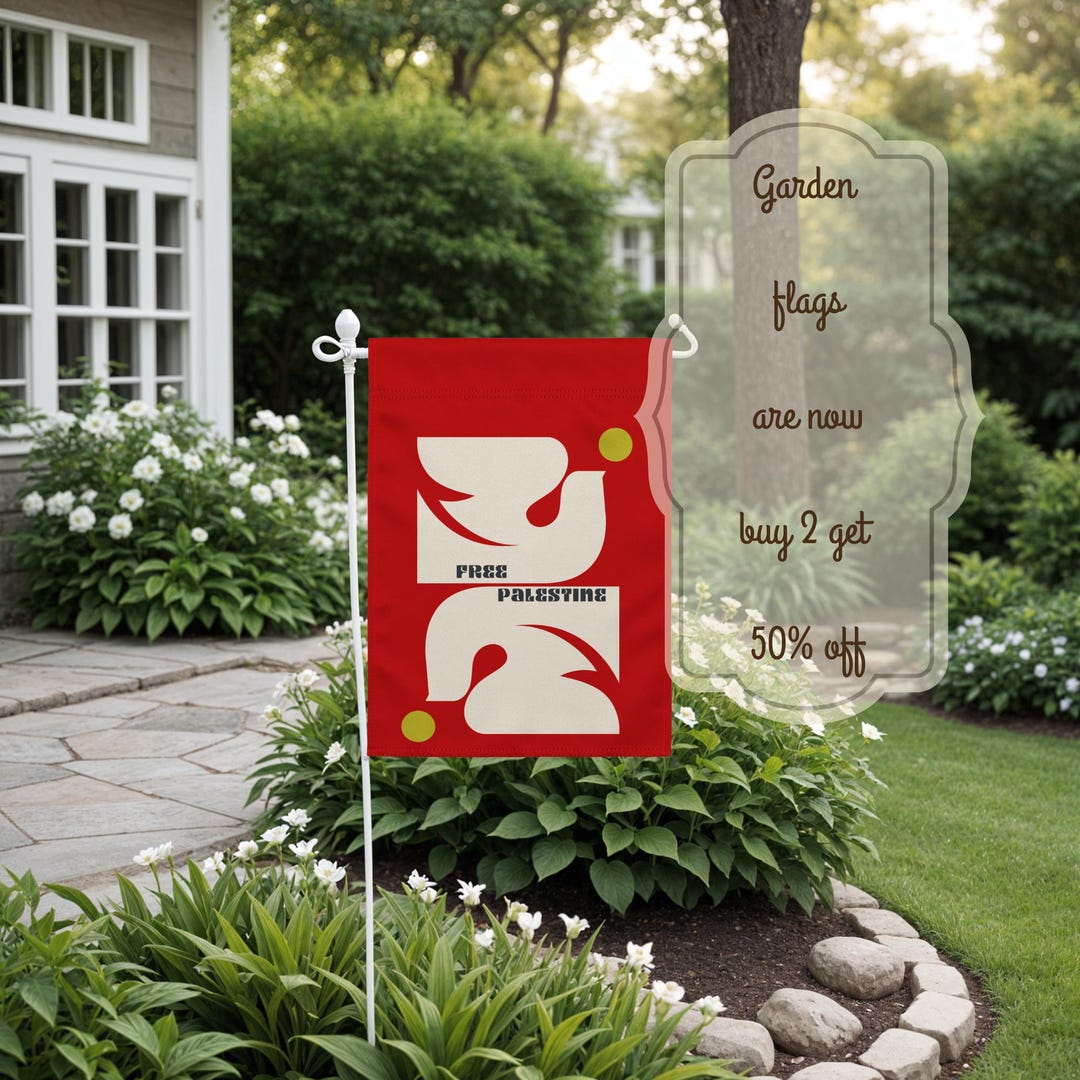 Free Palestine Garden Flag, Palestine Outdoor Decor, Palestine Yard ...