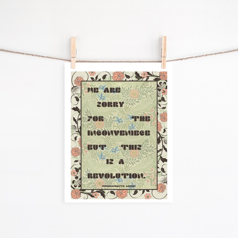 PRINTABLE Subcomandante Marcos Quote, Political Art Print, Gift for ...