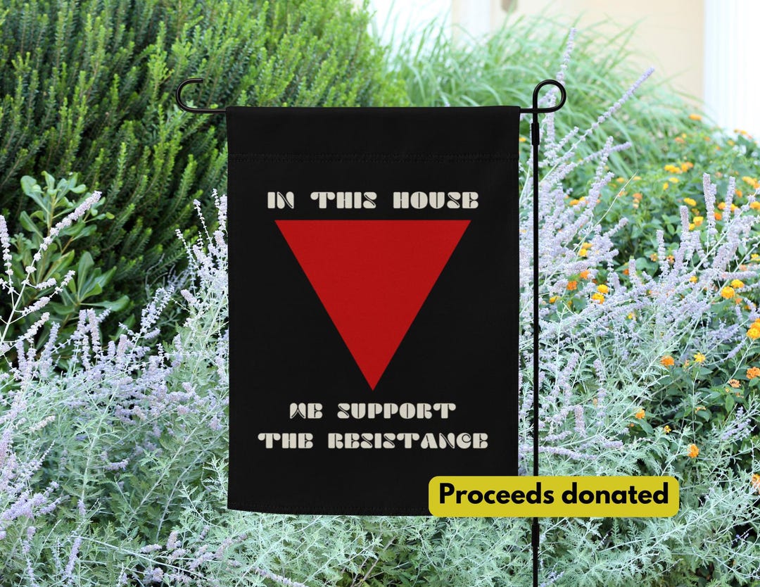 Free Palestine Garden Flag, Palestinian Resistance Upside Down Red ...