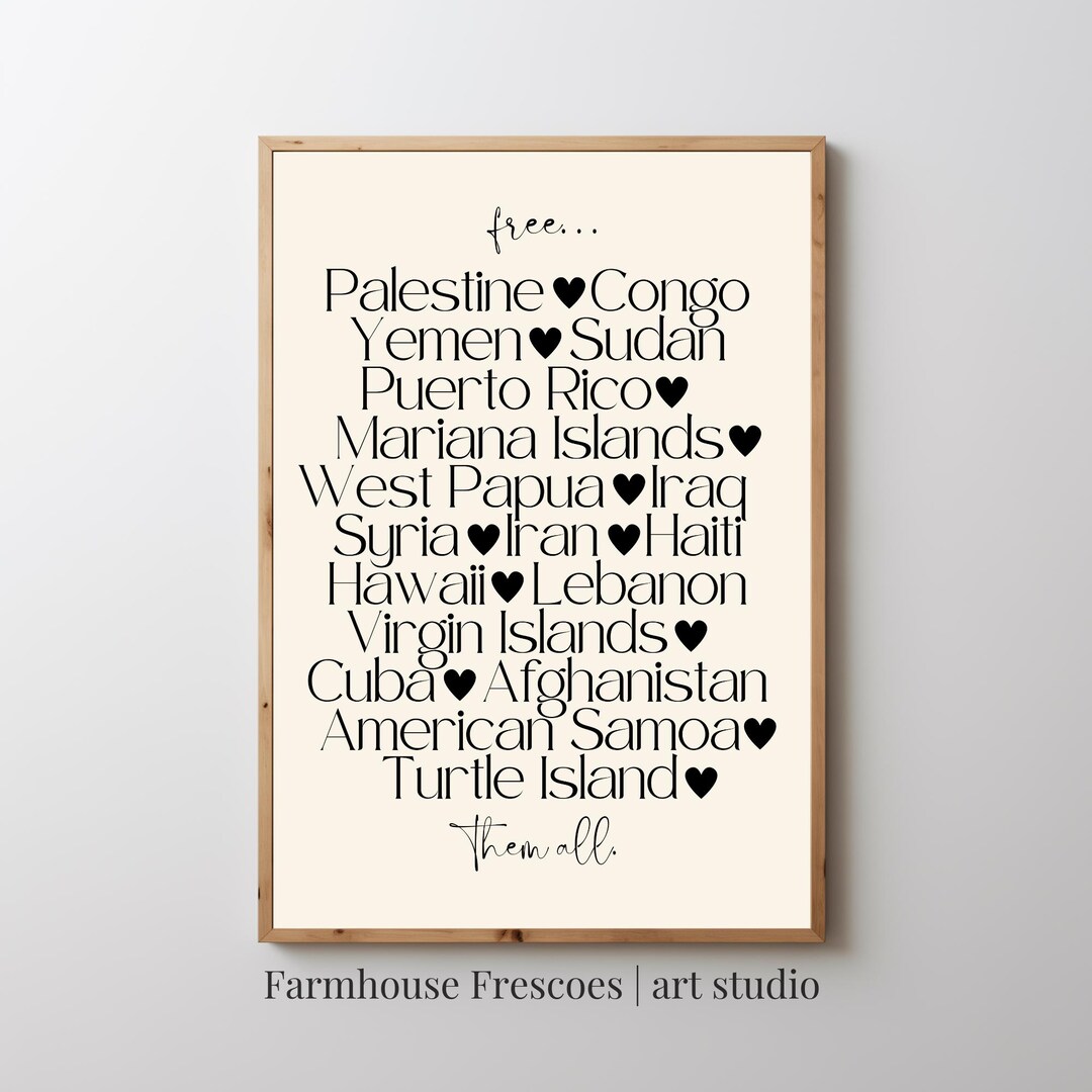 Land Back Indigenous Rights Poster Anti Colonialism Human Rights Equal ...