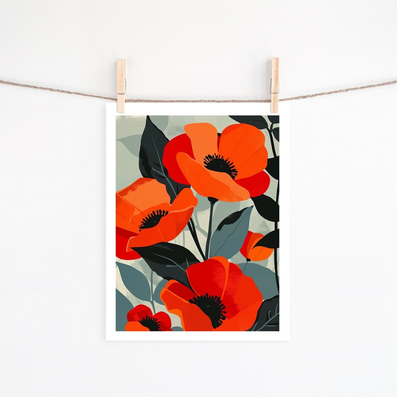 PRINTABLE Free Palestine Wall Art Collage Set of Six Red Poppy This is ...