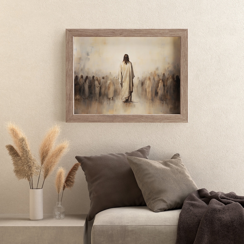 The Great Commission | Jesus Portrait | Digital Oils Art Piece ...