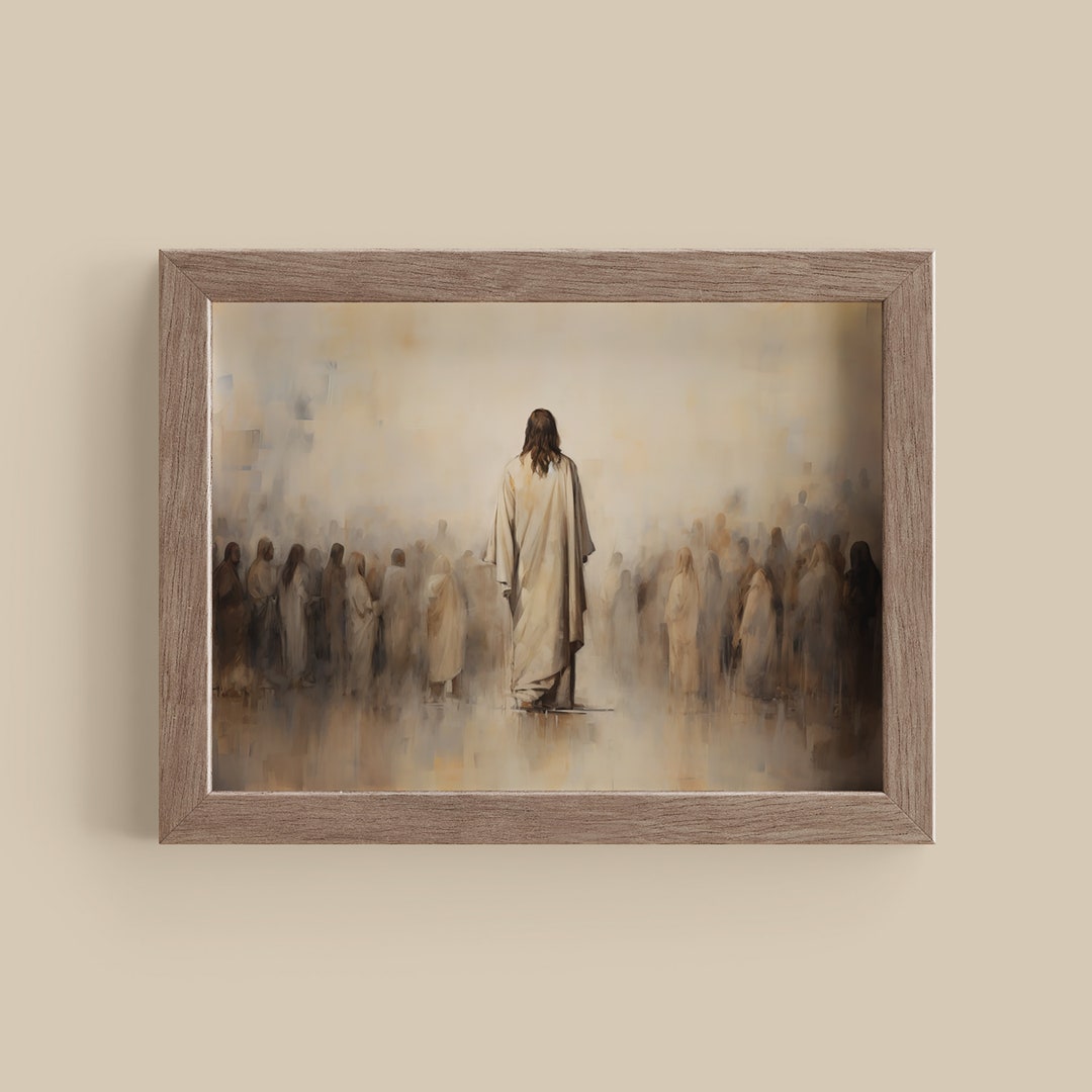 The Great Commission | Jesus Portrait | Digital Oils Art Piece ...