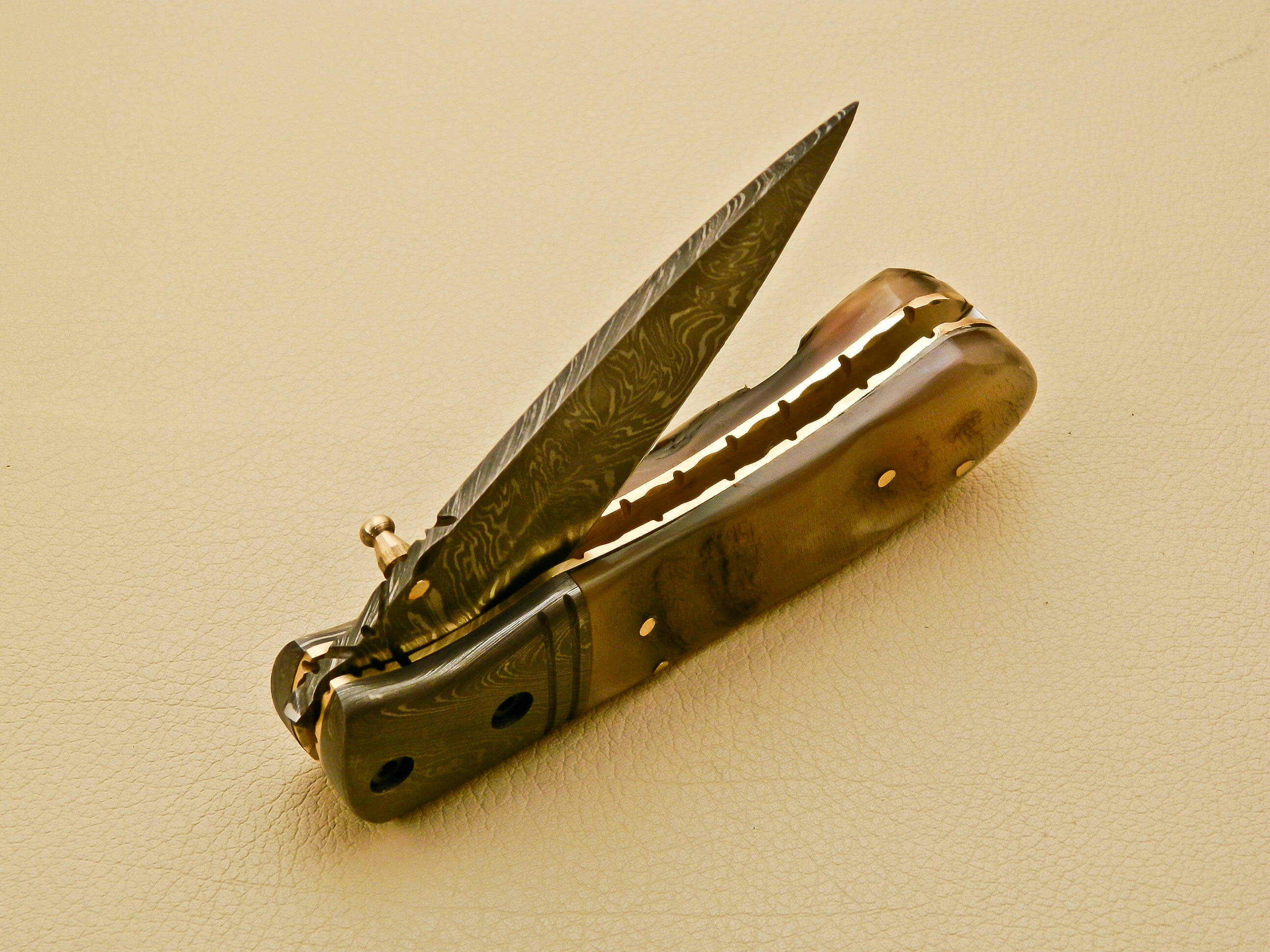 Custom Made Handmade Folding Knife Pocket Knife With Sheep - Etsy