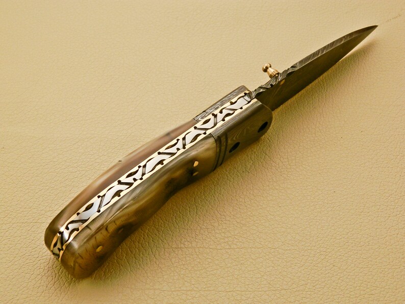 Custom Made Handmade Folding Knife Pocket Knife With Sheep - Etsy