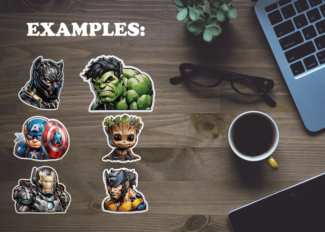 Avengers Sticker PNG Pack, Avengers Sticker Set Animated, Avengers PNG ...