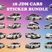 JDM Cars Sticker PNG Pack, Jdm Cars Sticker Set, Jdm Cars PNG, Sticker ...