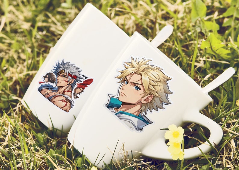 Anime Sticker PNG Pack, Anime Sticker Set, Anime PNG, Anime SVG, Anime ...