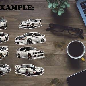 JDM Cars Sticker PNG Pack, Jdm Cars Sticker Set, Jdm Cars PNG, Sticker ...