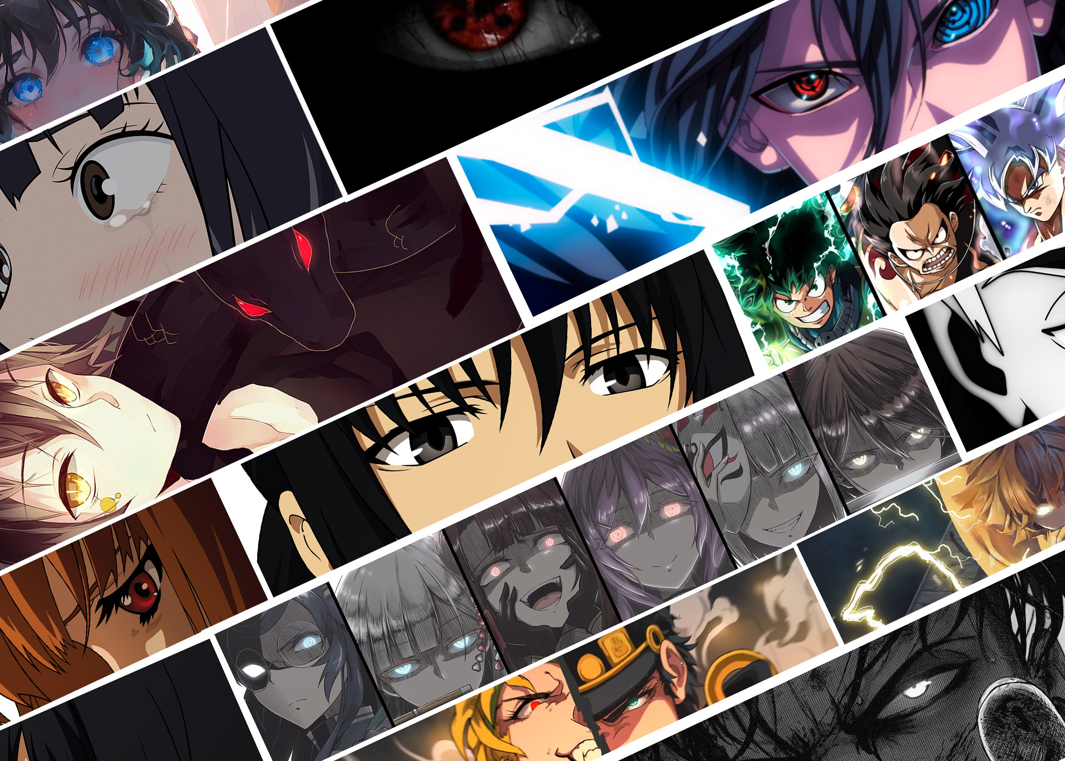 Anime Sticker PNG Pack, Anime Sticker Set, Anime PNG, Anime SVG, Anime ...