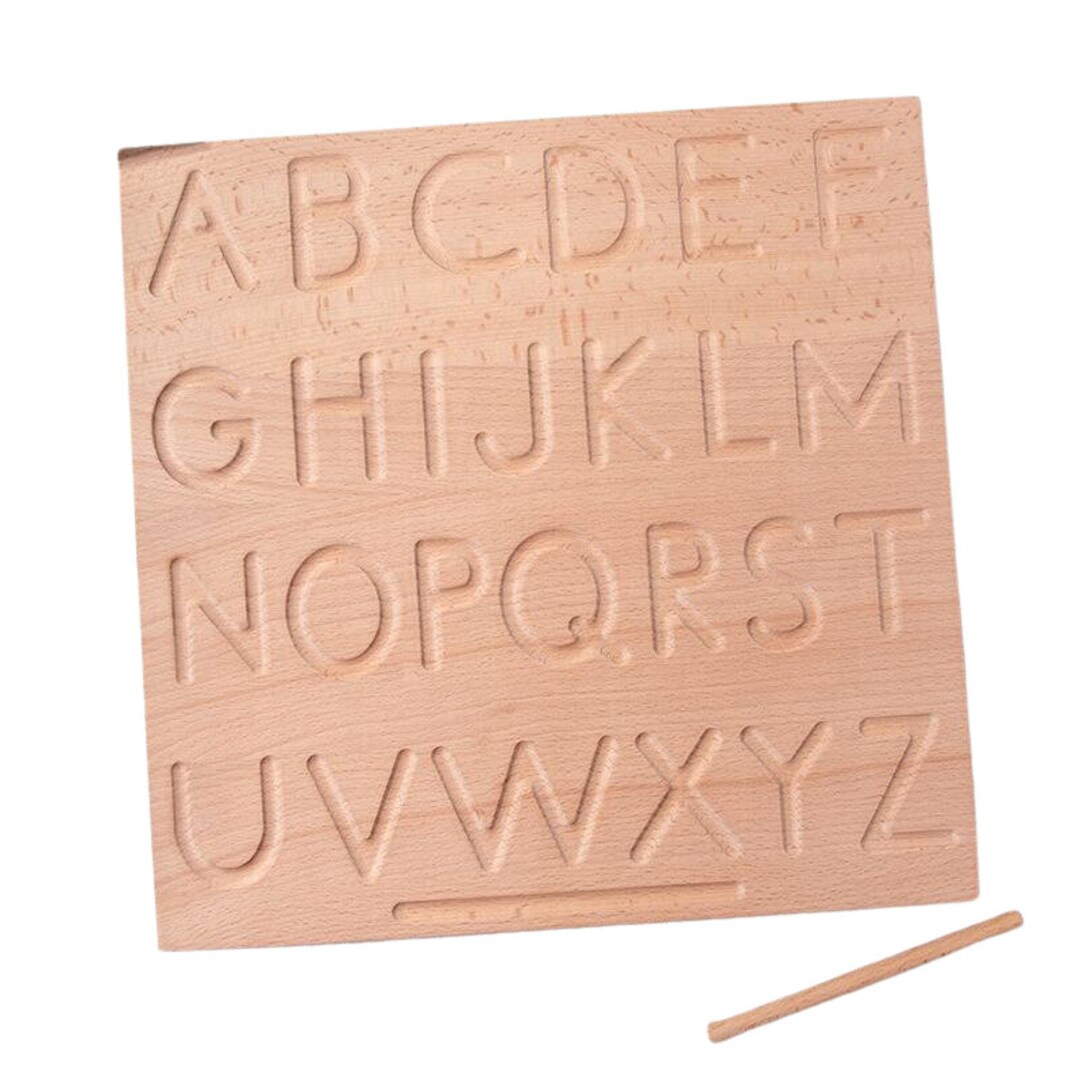 Reversible Alphabet Tracing Board With Uppercase and Lowercase Letters ...